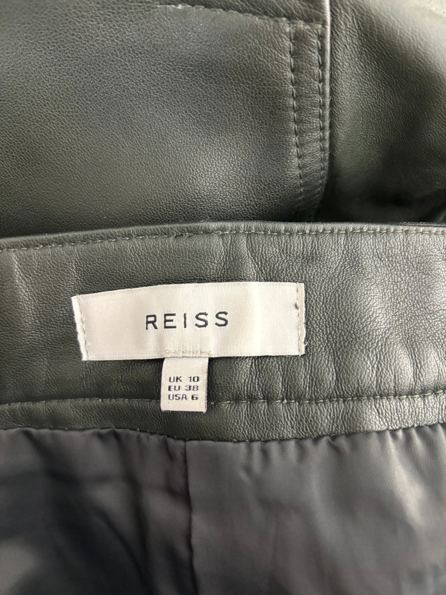 Reiss leather pencil skirt - 10 UK – FriendshopLondon