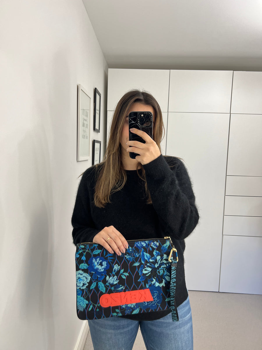 Kenzo floral pouch bag – FriendshopLondon